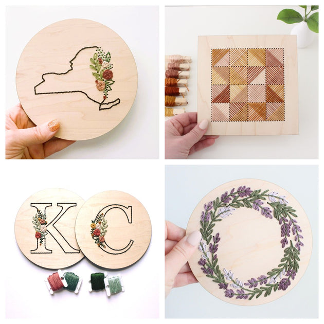 WOOD EMBROIDERY PATTERNS & KITS – Gale Nation