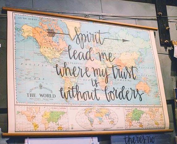 Gale Nation Lettered School Map